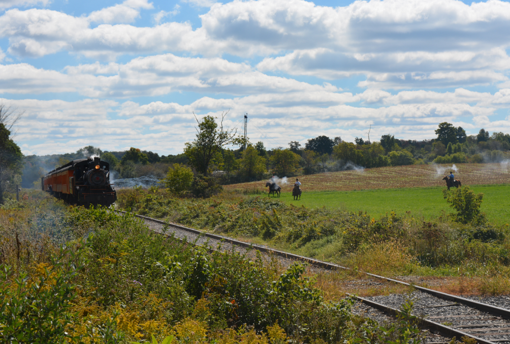 The Great Train Robbery Train Ride | A & A Railroad